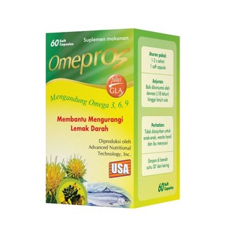 Jual Omepros Mini Caps 10 & 30 Kapsul / Omepros Soft Capsules 30 & 60 ...