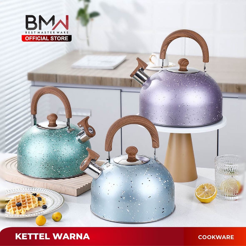 Jual BMW Kitchenware - Teko 3 Liter 4 Liter Kettle Stainless Steel ...