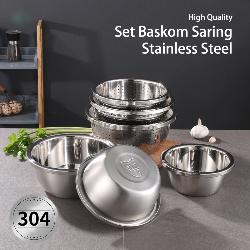 Jual Baskom Dapur Baskom Cuci Sayur Saringan Air Mangkuk Wadah ...
