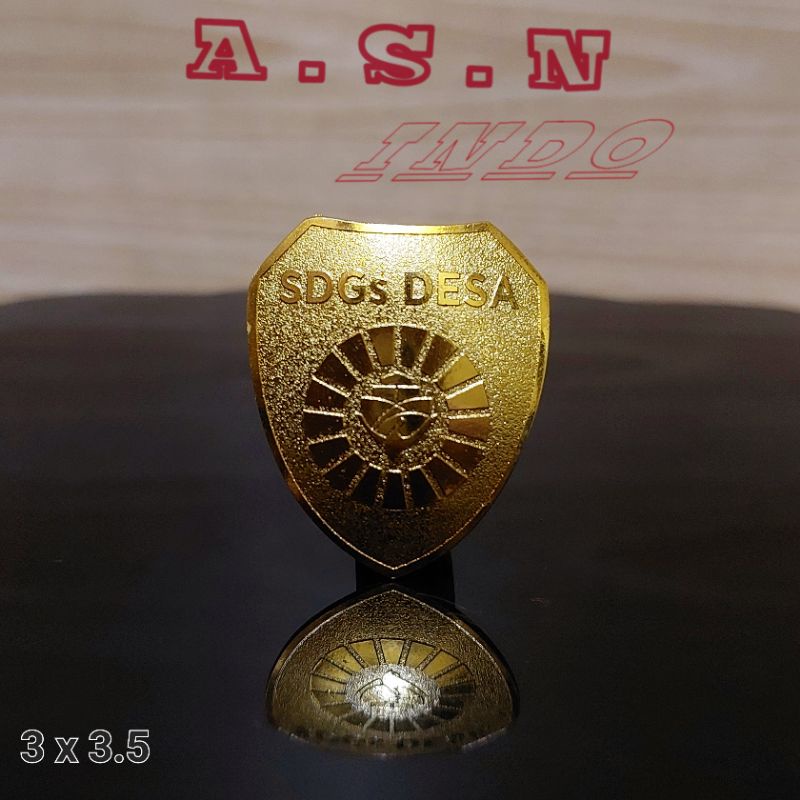 Jual Pin SDGs Desa Pin Kemendes Sdgs Lencana Sdgs Kemendes | Shopee Indonesia