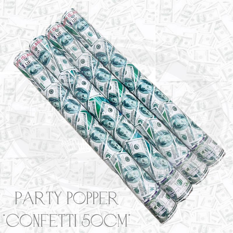 Jual [HK] DOLLAR CONFETTI / Party Popper / Popper Ulang Tahun & Wedding ...