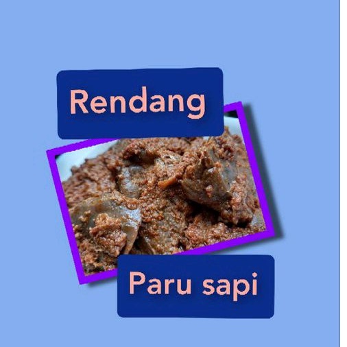 Jual Rendang hati, pary dan limpa sapi. 500gr. Khas Minang | Shopee ...