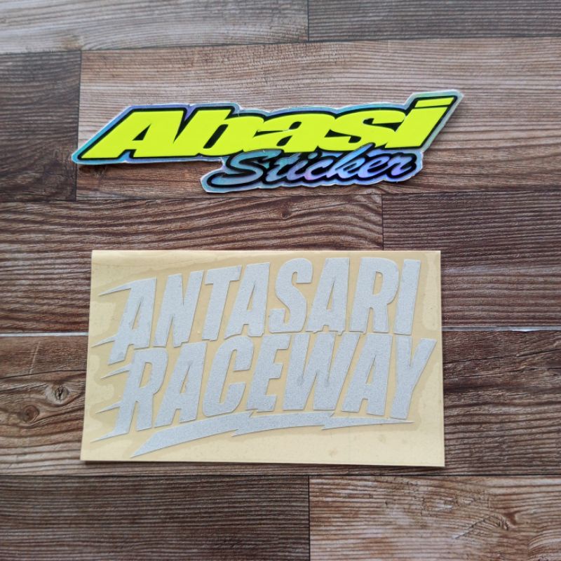 Jual STICKER CUTTING ANTASARI RACEWAY 8,5 x 5 | Shopee Indonesia