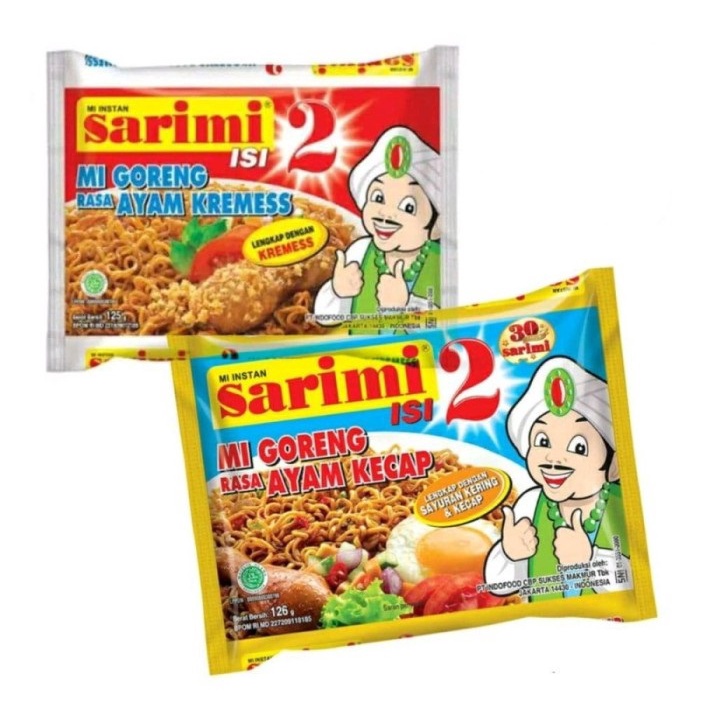 Jual Mie Goreng Instant SARIMI Isi 2 - 125 gram | Shopee Indonesia