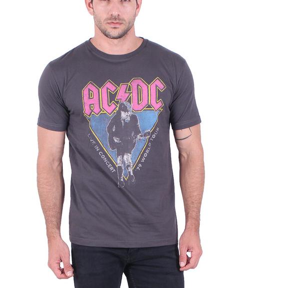 Jual Kaos Vintage Traffic Room ACDC '79 World Tour - M | Shopee Indonesia