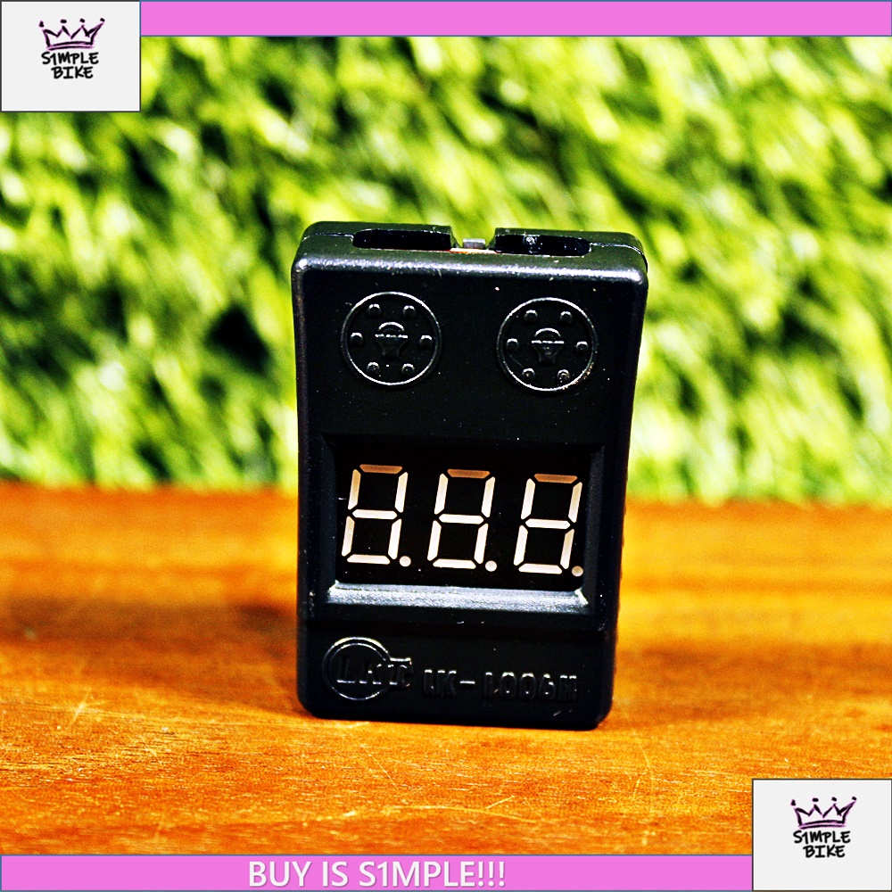 Jual Lipo Battery Baterai Tester Alarm 1-8s Indicator RC Li-ion Lipo ...