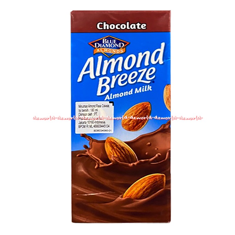 Jual Blue Diamond Almond Breeze Chocolate 180ml Susu Uht Kacang Almon Rasa Coklat Cokelat Siap ...