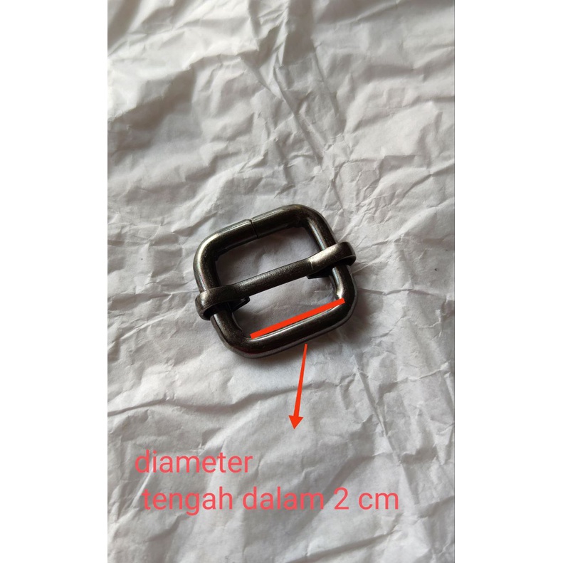 Jual MATERIAL KAIT DAN RING GESER WARNA BLACK NIKEL/BN ( HARGA PER 1 ...