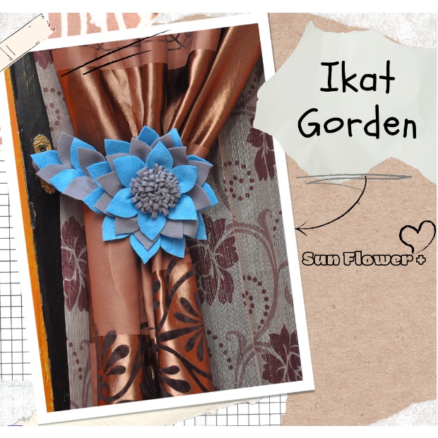 Jual TALI GORDEN BUNGA | IKAT GORDEN BUNGA MATAHARI | GORDEN MINIMALIS ...