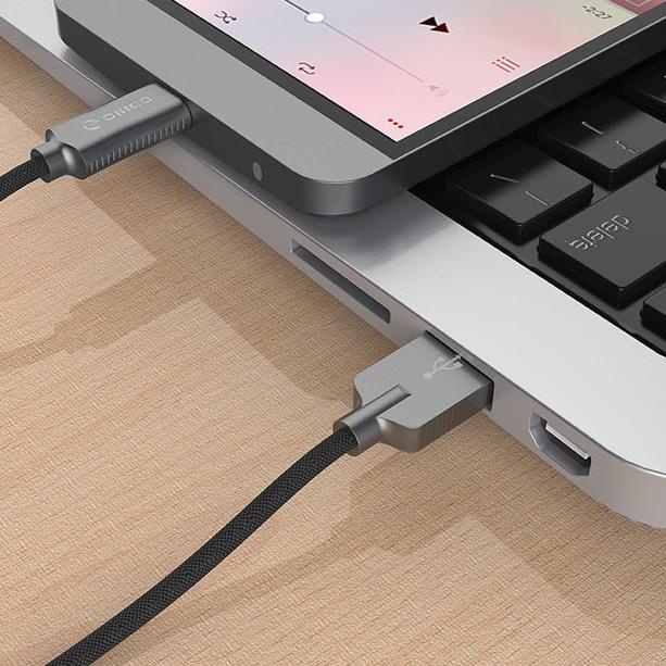 Jual ORICO HCU-10 USB2.0 Type-A to Type-C Charge & Sync Cable - 1 meter ...