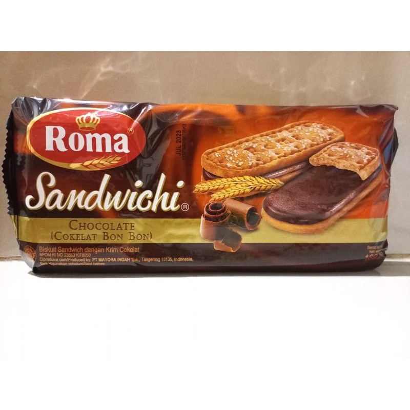 Jual roma sandwich BESAR 157 gram 1 dus isi 42 pcs | Shopee Indonesia