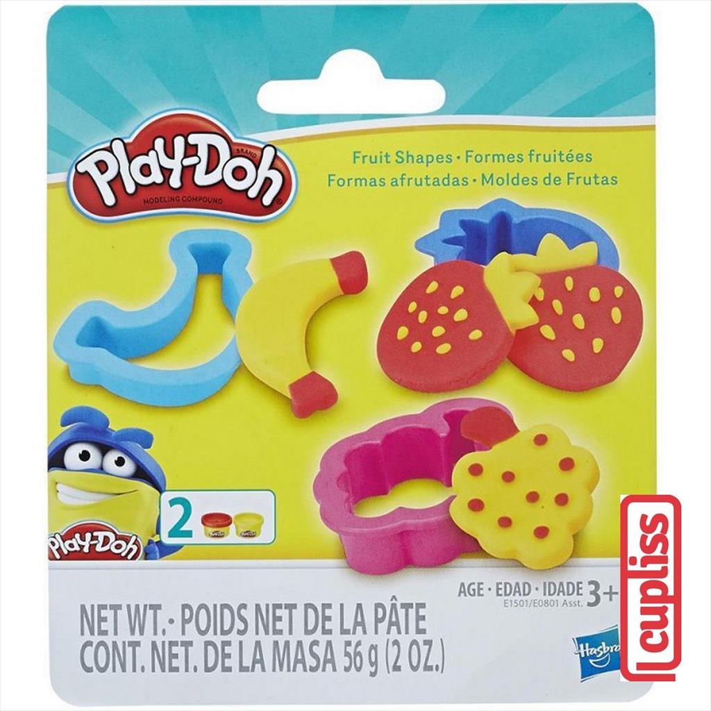 Jual Play Doh Set Fruit Shapes E0801 Hasbro E1501 Playdoh | Shopee ...