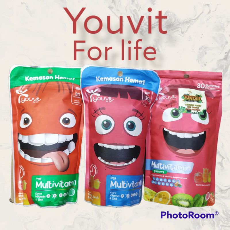 Jual YOUVIT multivitamin isi 30butir (paket hemat) | Shopee Indonesia