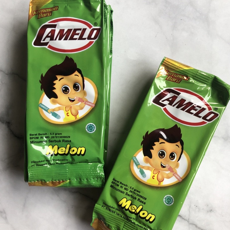 Jual BAHAN ES SUNTIK CAMELO ES BANTAL BUBUK ES CAMELO PER RENCENG ...