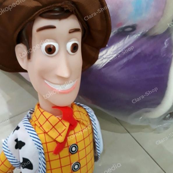 Jual Boneka Toy Story Woody Muka Karet | Shopee Indonesia