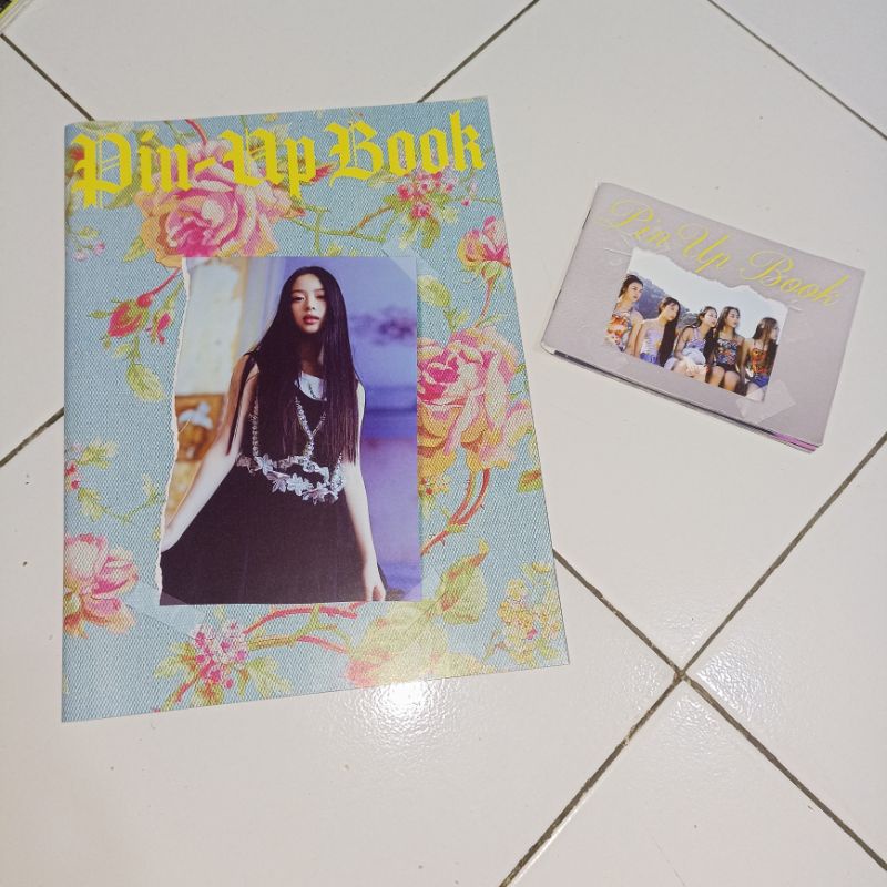 Jual BOOKED pin up book only album new jeans blue book hanni ver + cd ...