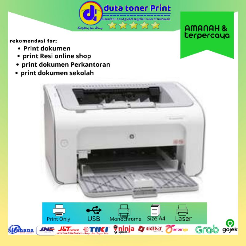 Jual printer hp LaserJet p1102 siap pakai | Shopee Indonesia