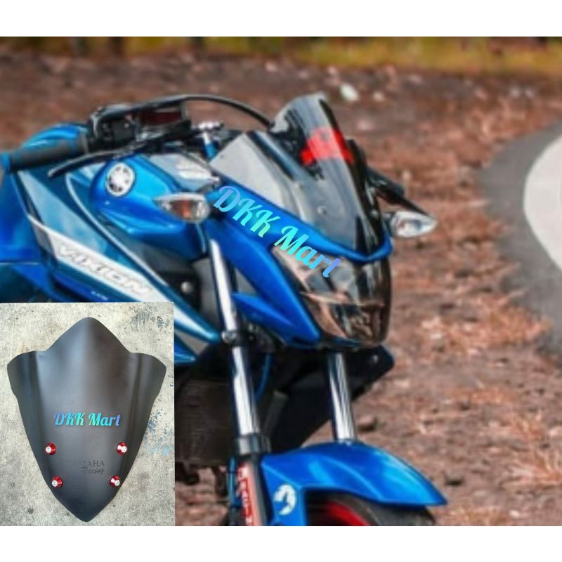 Jual VISOR NEW VIXION R 155 VVA PLUS BAUT WINDSHIELD NEW VIXION R VVA ...