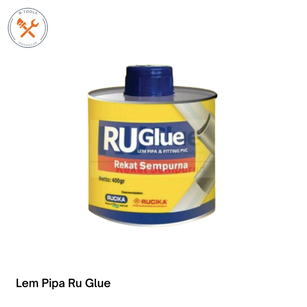 Jual Lem Pipa PVC / Lem pipa kaleng RUGLUE | Shopee Indonesia