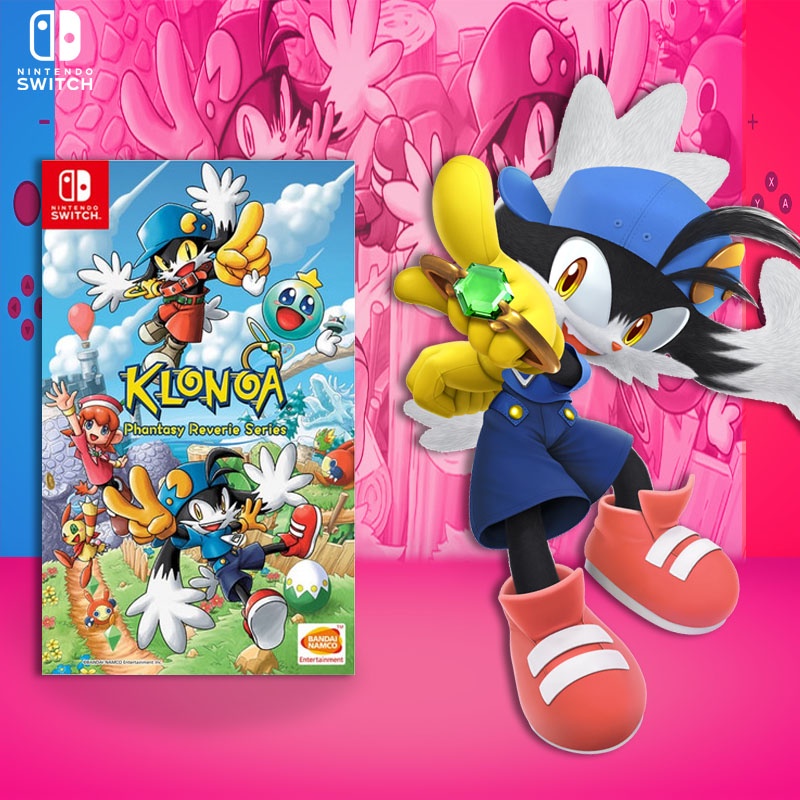 Jual Kaset Nintendo Switch Games Original Game Klonoa Phantasy Reverie ...