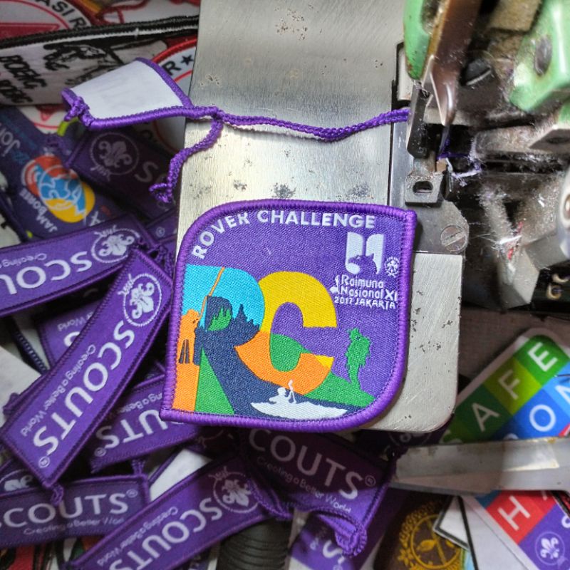 Jual Patch Merrowing Rover challenge Emblem Woven | Shopee Indonesia