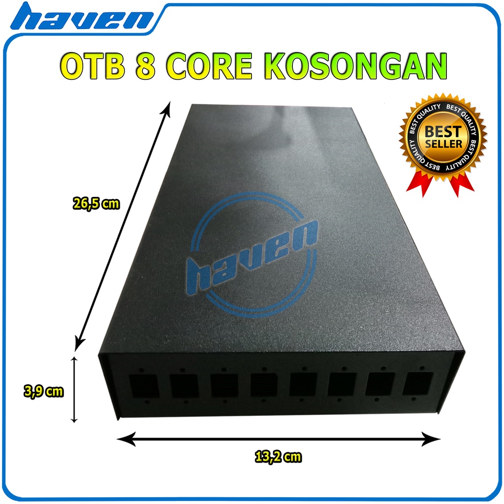 Jual OTB 8 CORE SC UPC SINGLE MODE / ODF FTTH / FIBER OPTIC TERMINAL ...