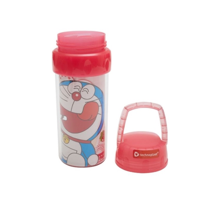 Jual TECHNOPLAST Doraemon Tumbler With Handle 500ml TECHNOPLAST Botol ...