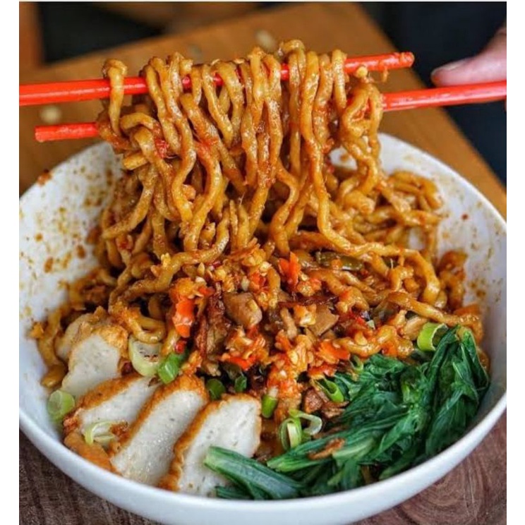 Jual MIE GAUL SUPER PEDAS + BASO ACI / MIE JELETOT / MIE PEDAS | Shopee ...