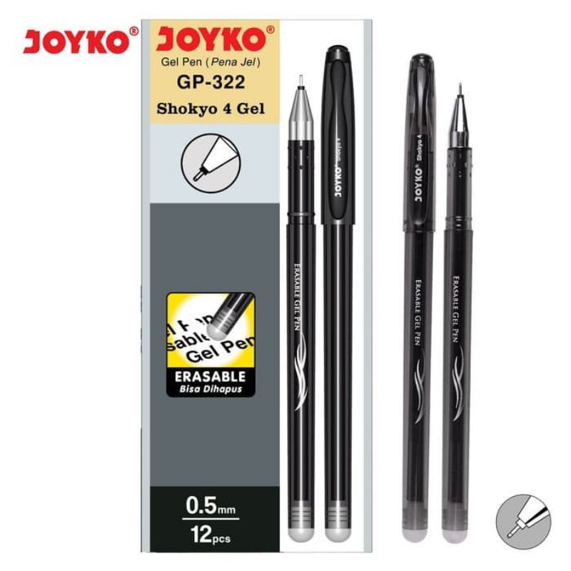Jual Pulpen Hapus Joyko Gp-322 shokyo 4 ( 1pak/12pcs ) | Shopee Indonesia