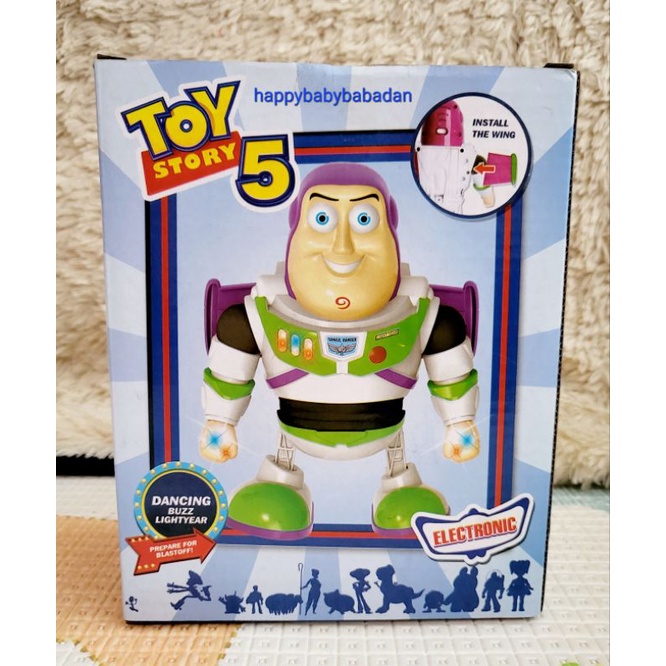 Jual Mainan Robot Toy Story Buzz Lightyear Menari / Robot Toy Story ...