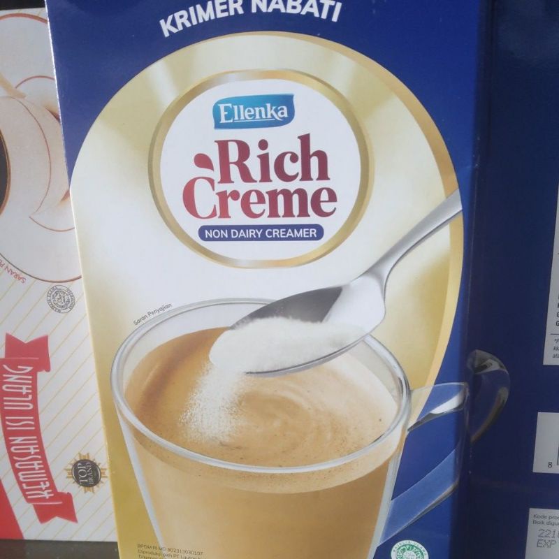 Jual krimer bubuk non dairy cremer merk rich creme ellenka 500gr ...
