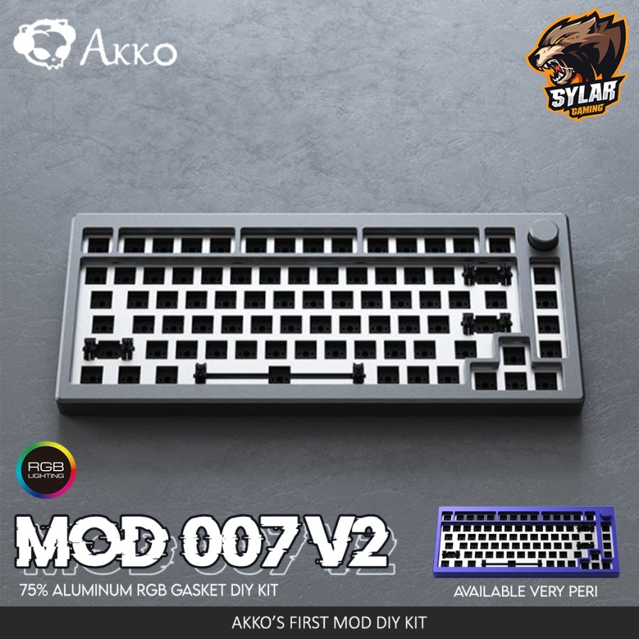 Jual Akko MOD007 / MOD-007 Southfacing V2 Barebone TKL Mechanical ...