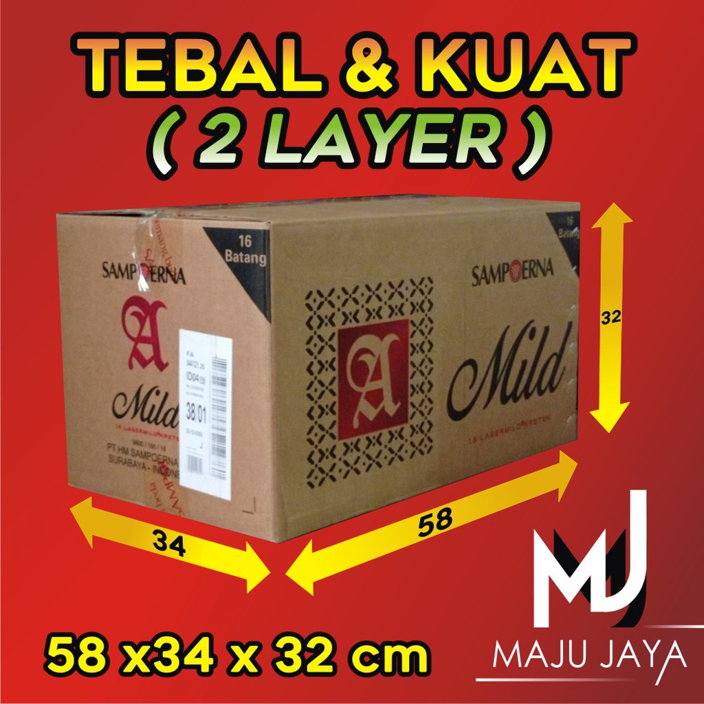 Jual Kardus Besar Pindahan Packing Jumbo Polos Baru Tebal Bekas ...
