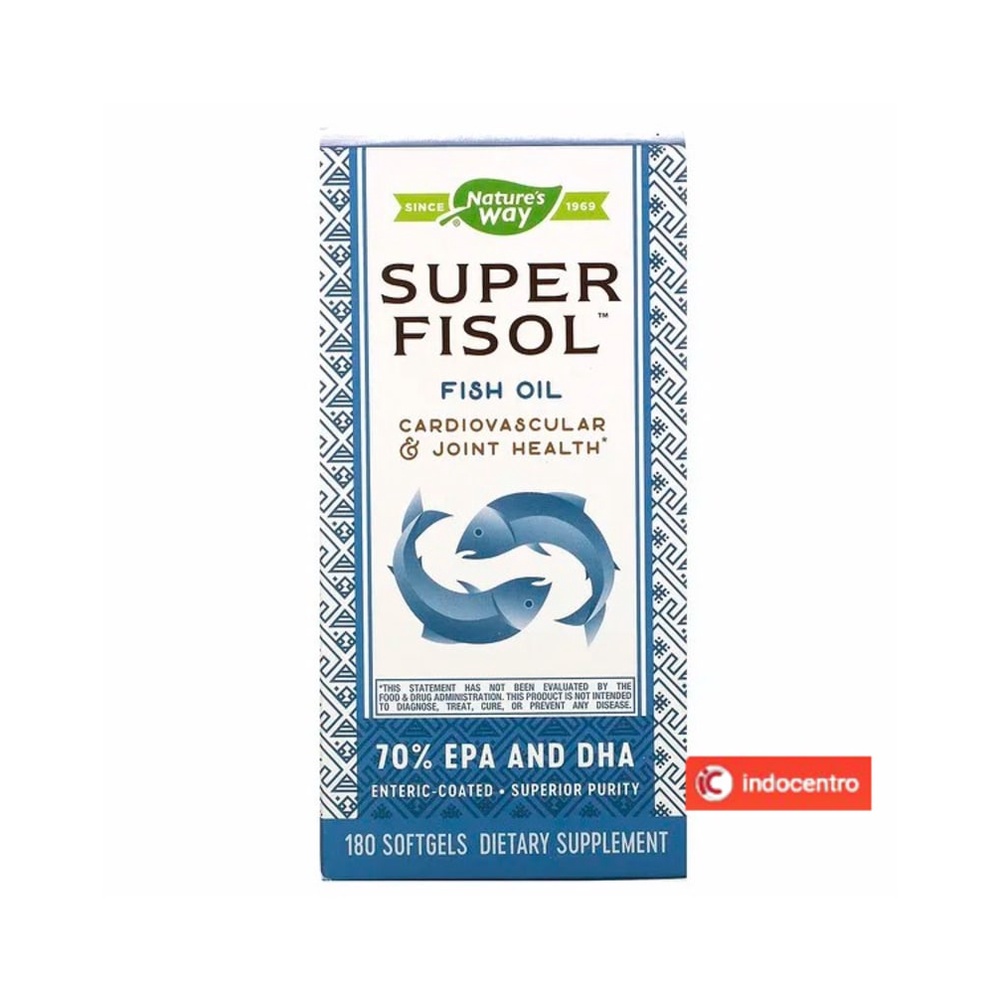 Jual Nature s Natures Way 180 Softgels Super Fisol Fish Oil | Shopee ...