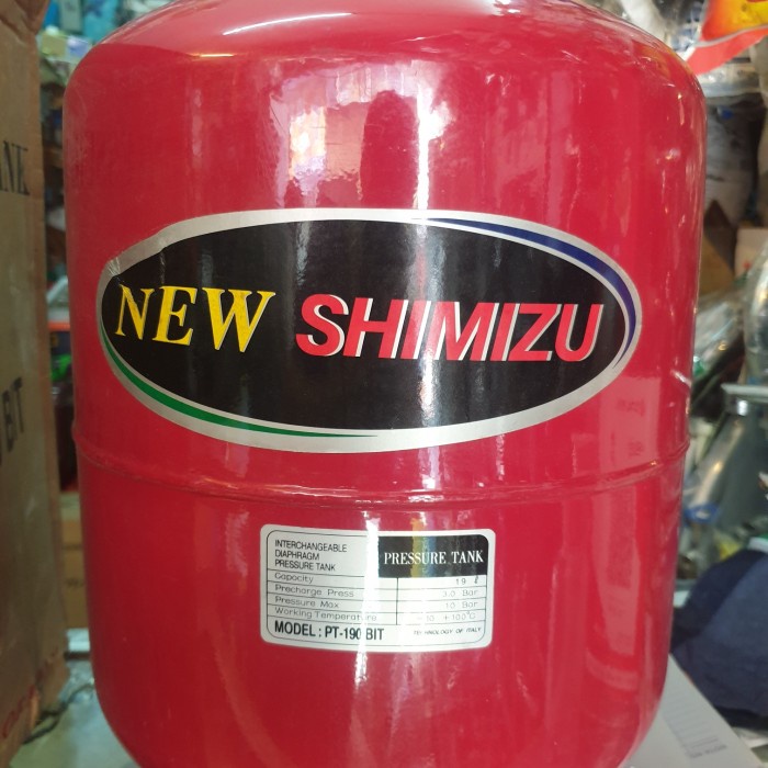 Jual Pompa Air Tabung Pompa Air / Pressure Tank Shimizu 19 Liter ...