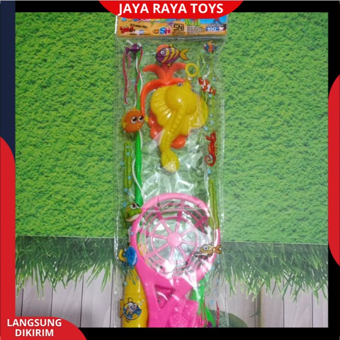 Jual Mainan Pancingan Magnet Baby Shark SH-324 - Fishing Game 1 pancing ...