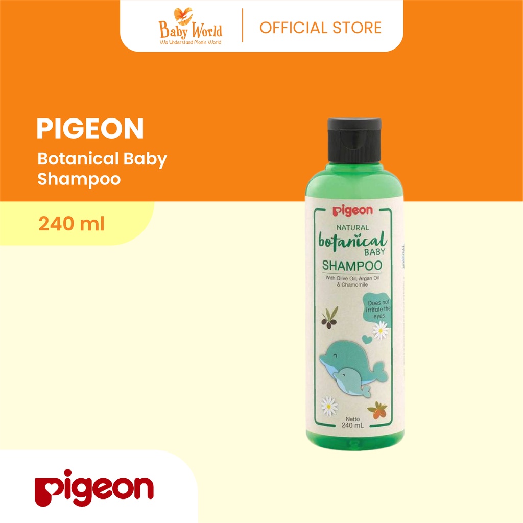 Jual PIGEON Botanical Baby Shampoo 240Ml | Shopee Indonesia