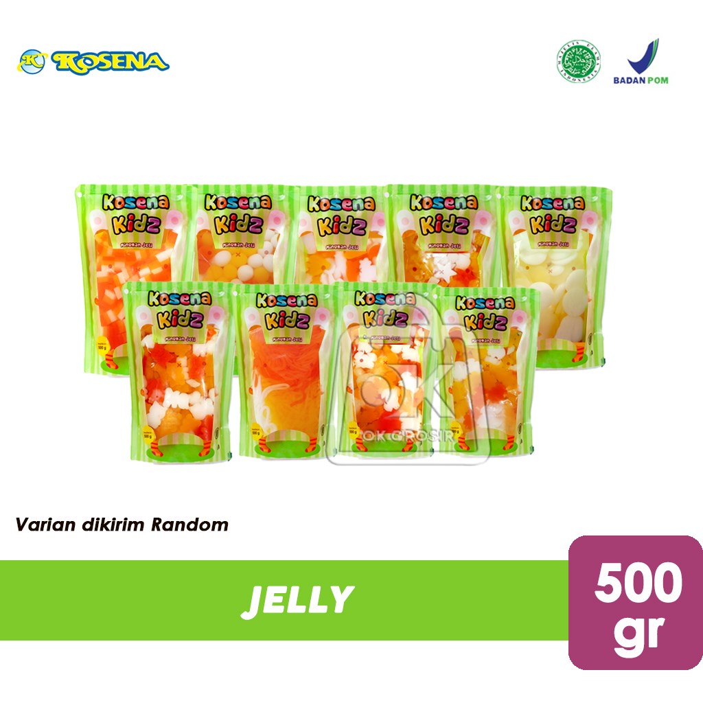 Jual Jelly Kosena Kidz /Jelly Motif (500 gr) | Shopee Indonesia