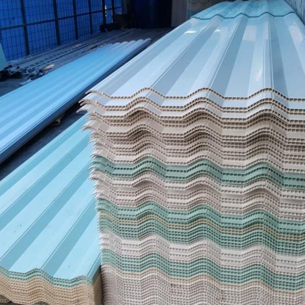 Jual Atap Polyvinyl - SUN PANEL untuk Pabrik dan Gudang Anda!! - Biru ...