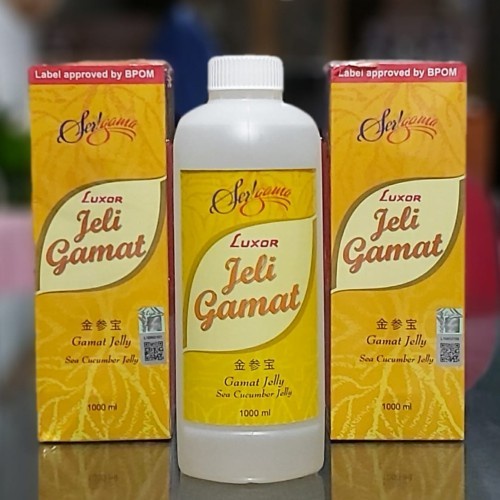 Jual Gamat Luxor Jelly 1000ML 1000 ML Luxor Besar Tripang 1Liter 1 ...