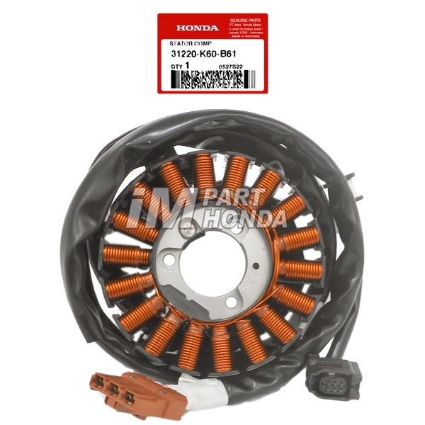 Jual 31220-K60-B61 Spool Spul Spol Stator Comp Vario 125 LED 2018 - 2021 | Shopee Indonesia