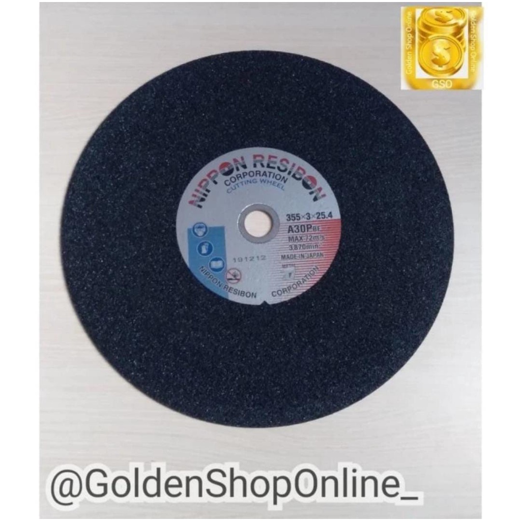 Jual Mata Gurinda Potong-Cutting Wheel 14'' (355X3X25,4mm ) Nippon ...