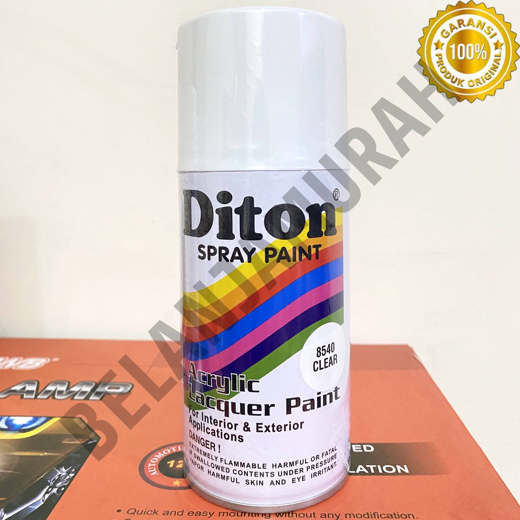 Jual Cat Semprot / Spray Paint / Pilok Diton Clear 8540 300cc | Shopee ...