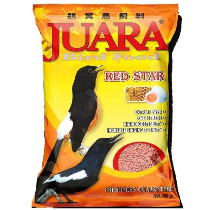 Jual Makanan Burung Juara Merah 450gr | Shopee Indonesia