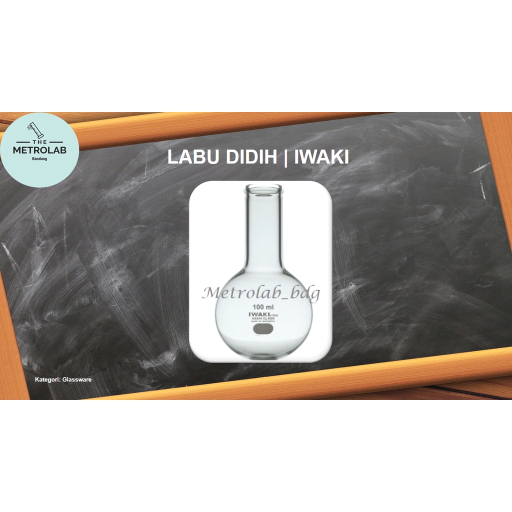 Jual Labu Didih | Boiling Flask | Dasar Bundar | Iwaki | 300 ml - 500 ...