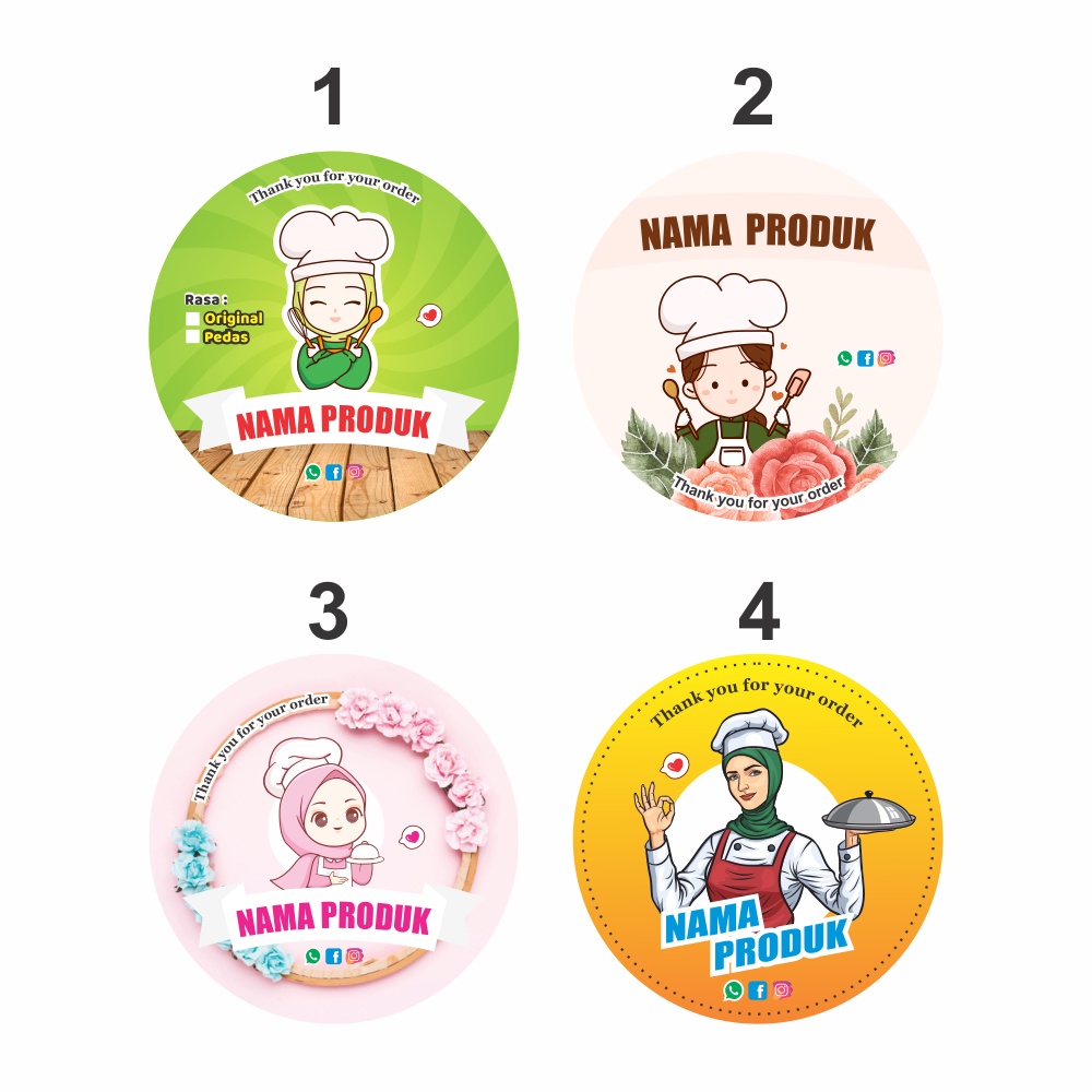 Jual Stiker buat jualan makanan | Shopee Indonesia