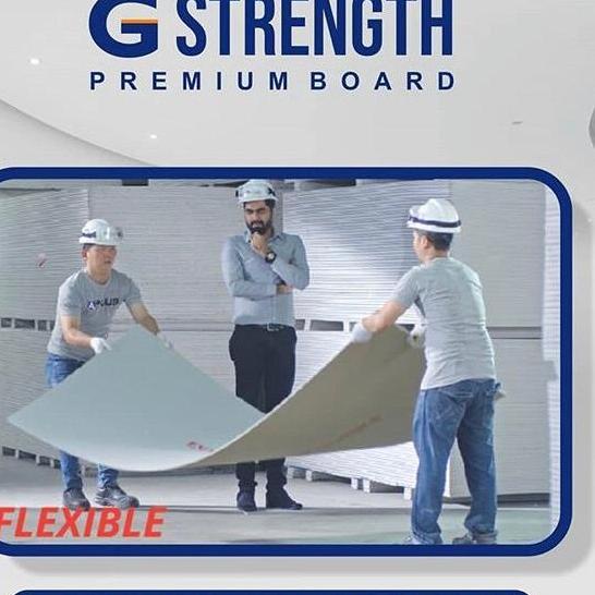 Jual Gypsum Aplus G-Strength Premium board 9mm x 120" x 2400 mm atap ...