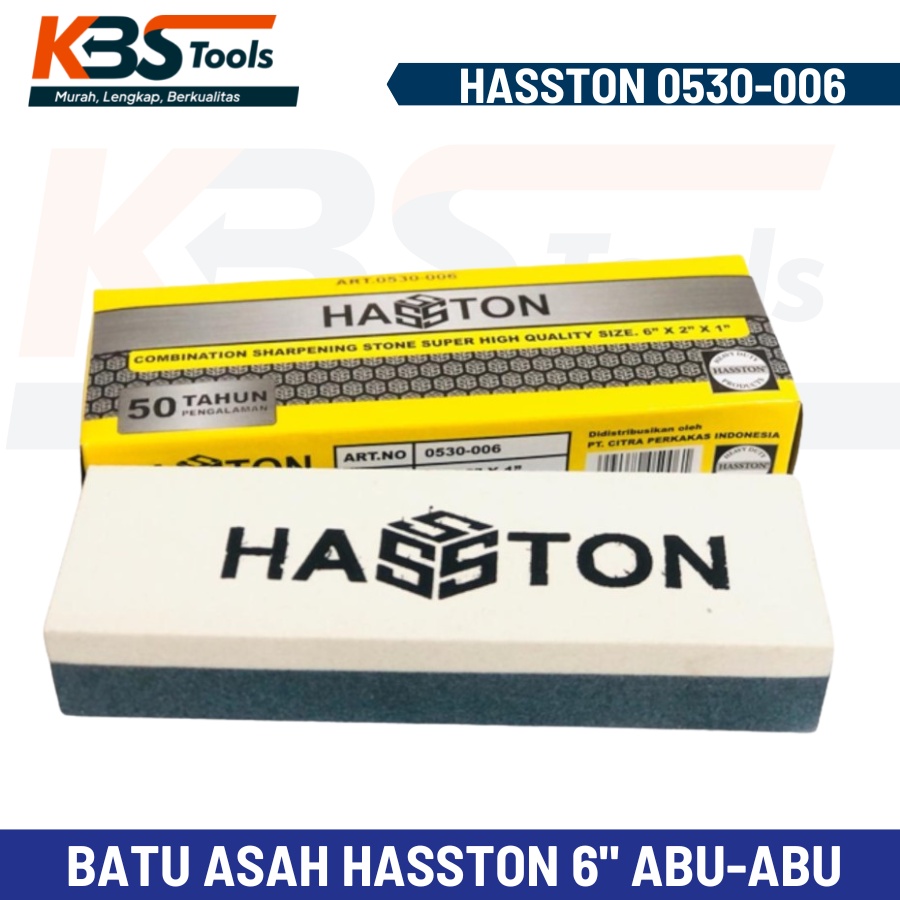 Jual HASSTON Batu Asah Pisau 6" - Batu Gosok Whetstone Sharpner ...