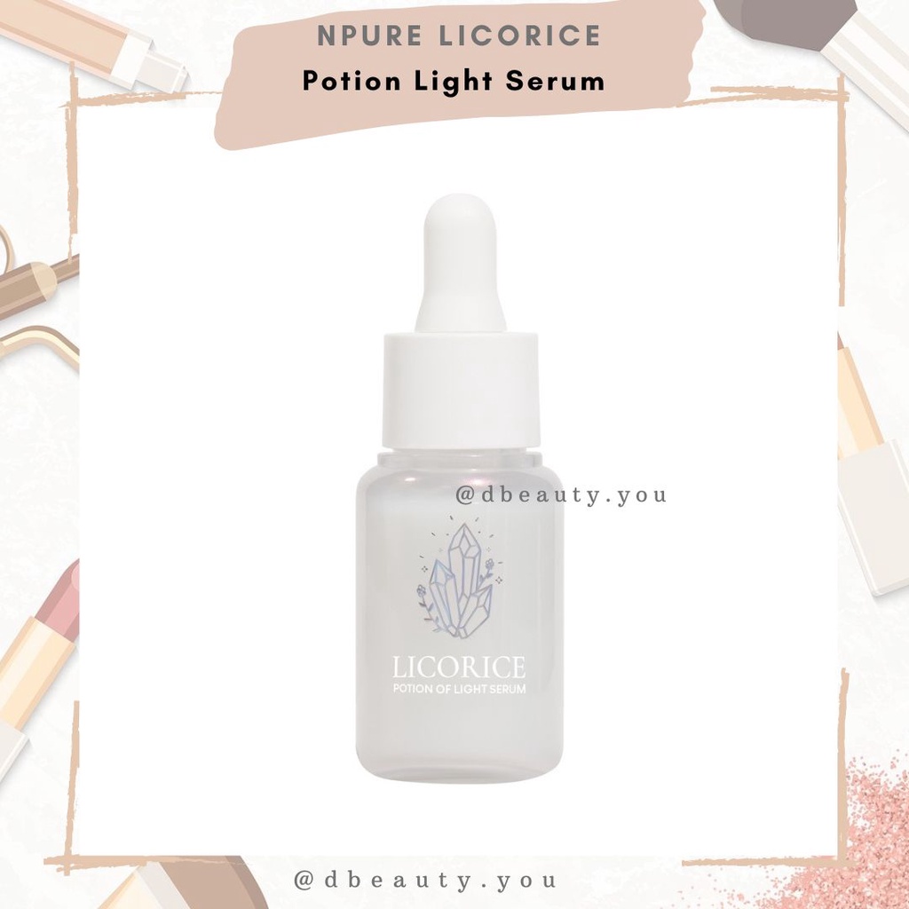 Jual NPURE Licorice Bring the Light Cleanser // Milky Spotlight Toner ...