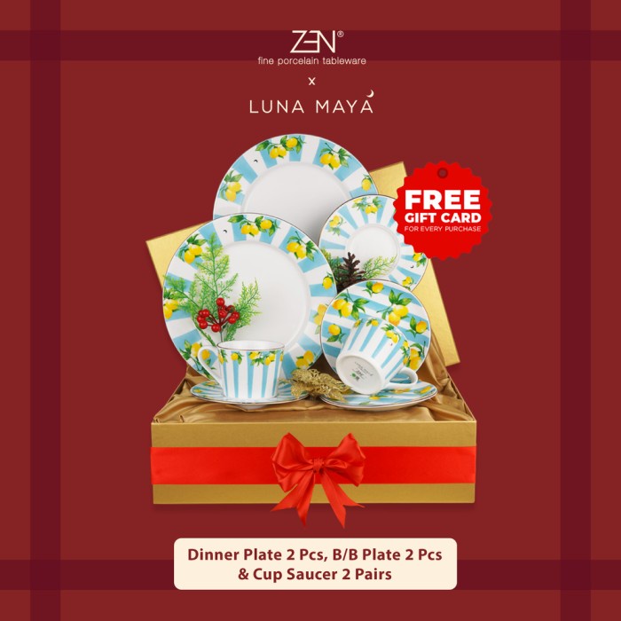 Jual ZEN Hampers/Parcel Piring Keramik Set Luna Maya Series B | Shopee ...